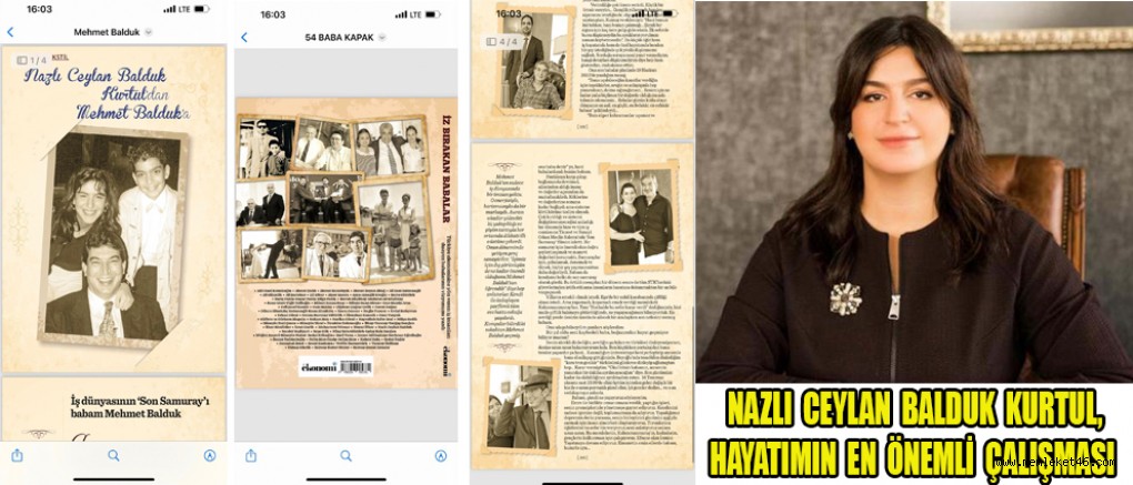 NAZLI CEYLAN BALDUK KURTUL’DAN MEHMET BALDUK’A - GÜNDEM - Kahramanmaraş ...